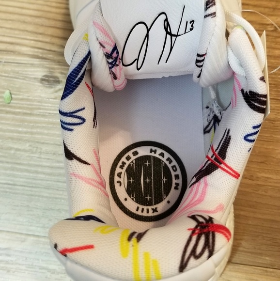 adidas | Shoes | Harden Vol 3 Doodle Boost G5422 White Adidas | Poshmark